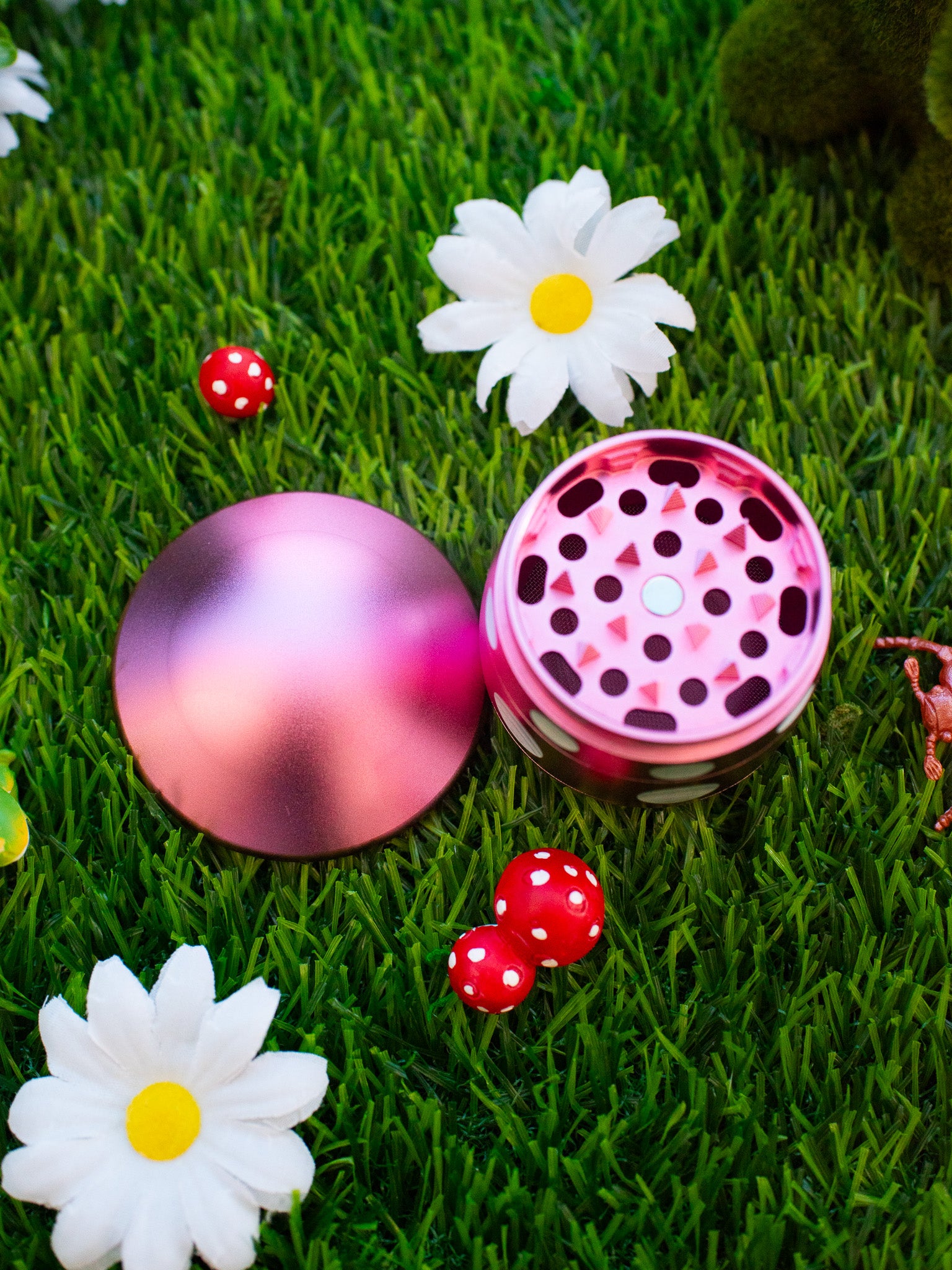 Toadstool Grinder- Pink – Shop Burning Love