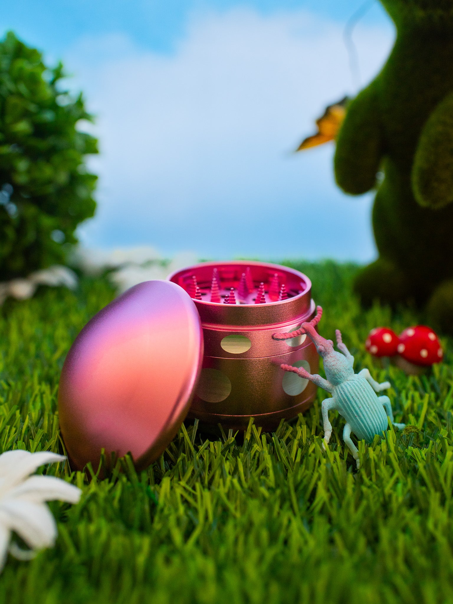 Toadstool Grinder- Pink – Shop Burning Love