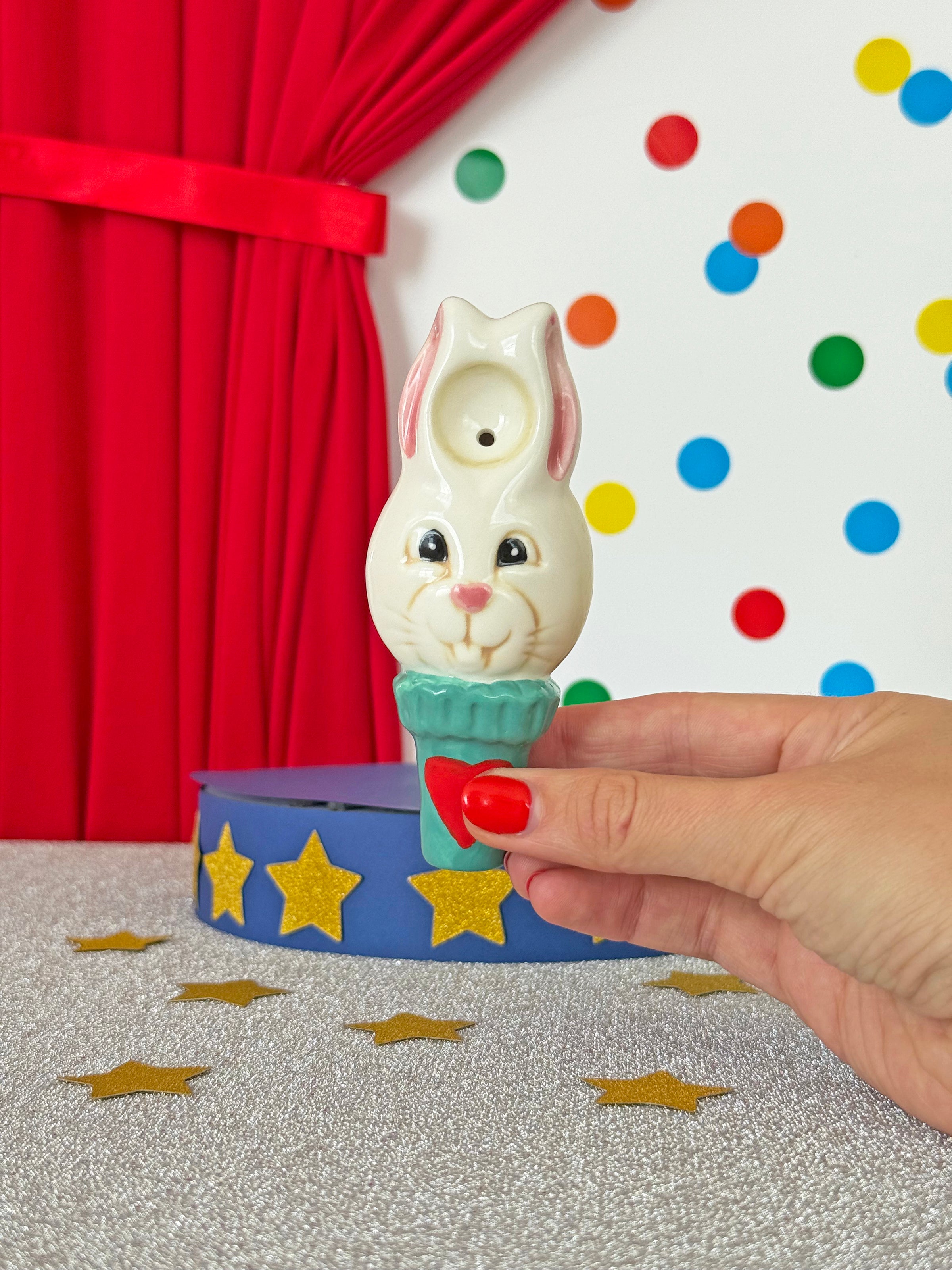 Ceramic Rabbit Pipe – Shop Burning Love