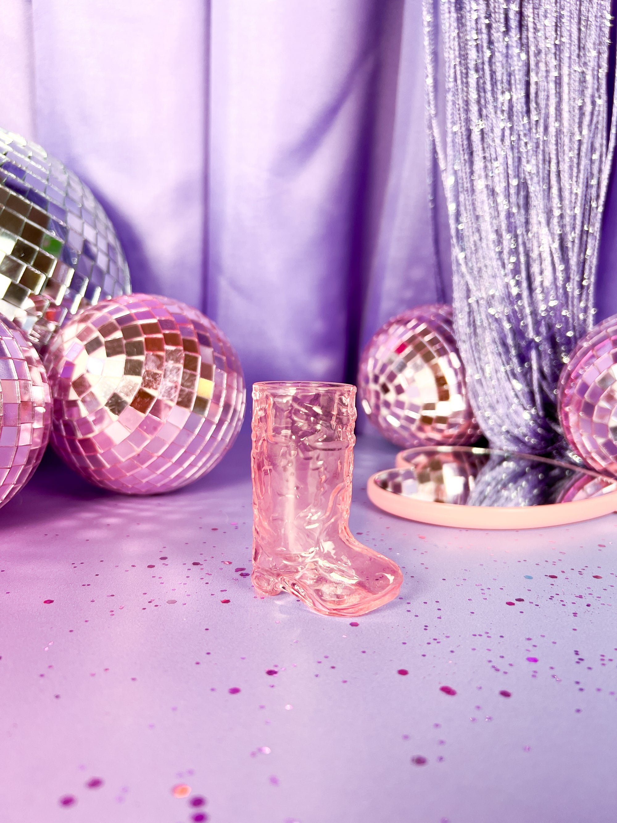 Pink Cowboy Boot Shot Glass – Shop Burning Love