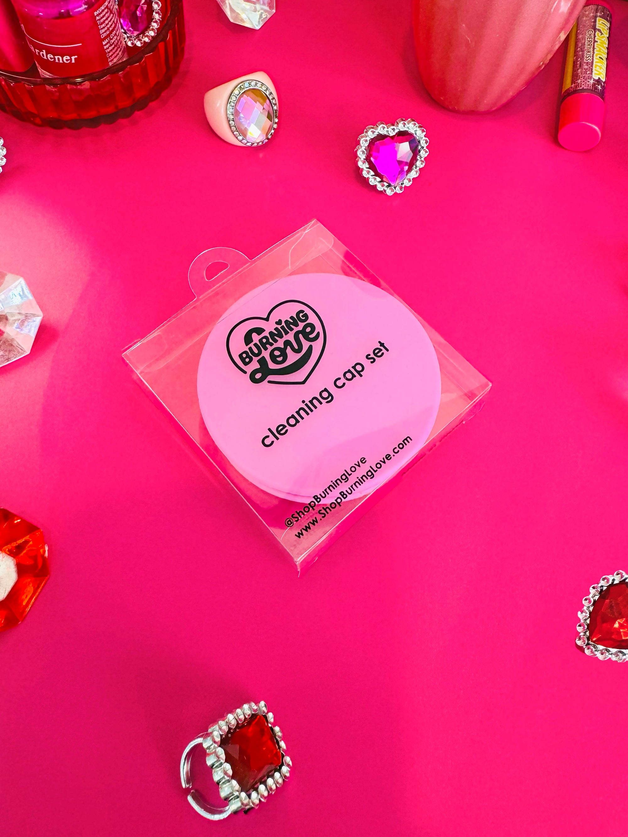 Silicone Bong Cleaning Cap Set- Pink – Shop Burning Love