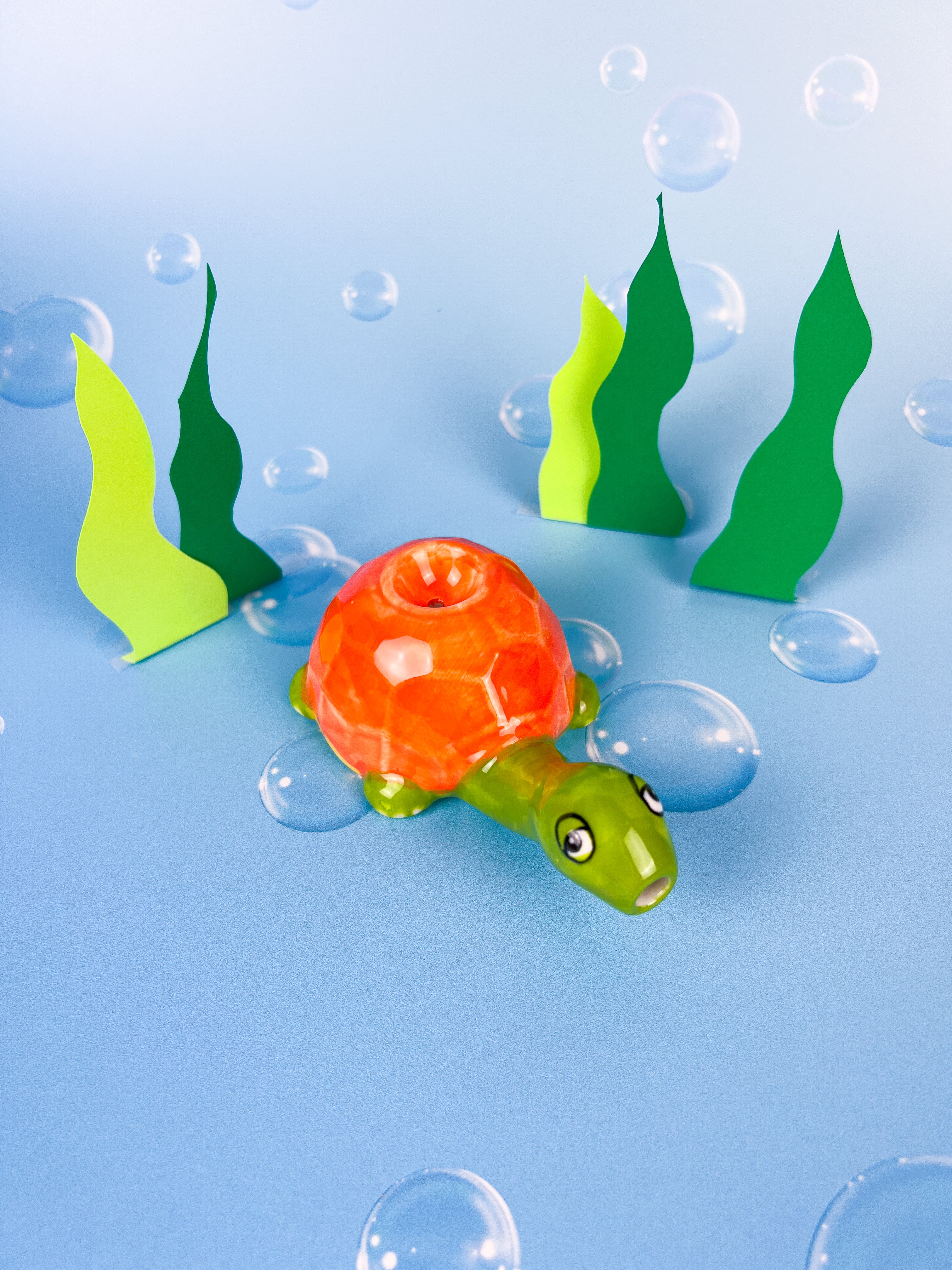 I Love Turtles Ceramic Pipe – Shop Burning Love