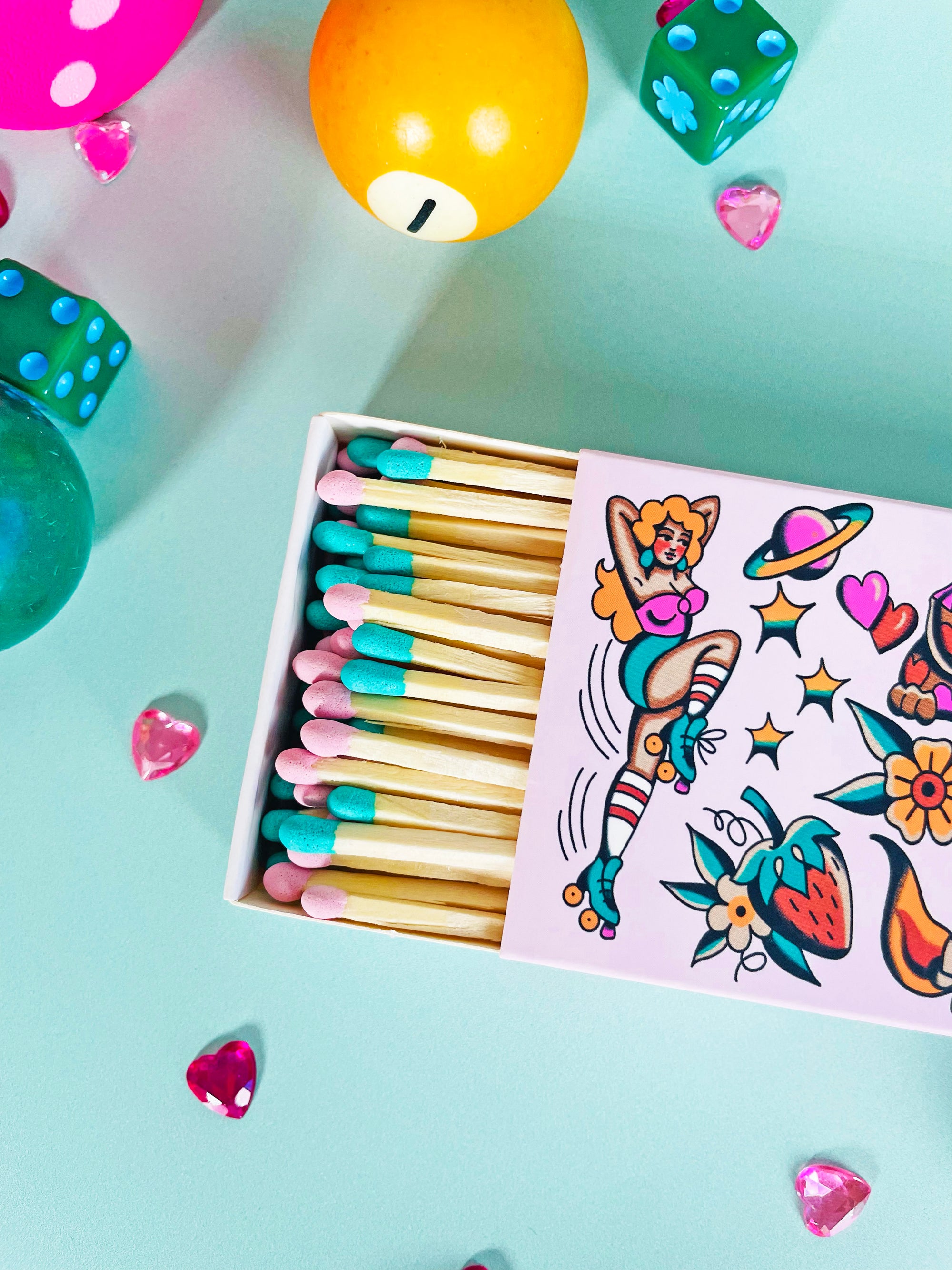 Flash Art XL Matches – Shop Burning Love