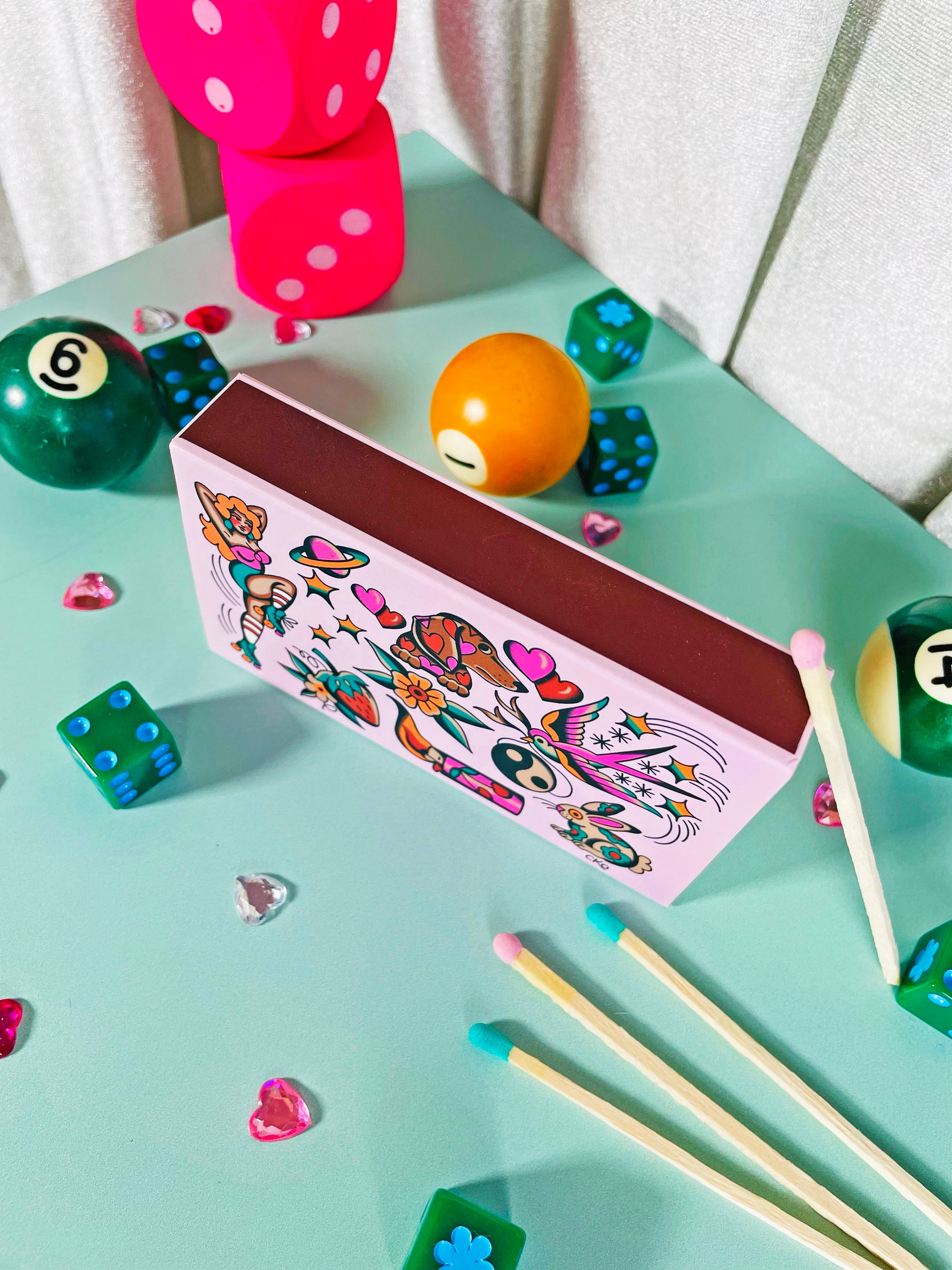 Flash Art XL Matches – Shop Burning Love