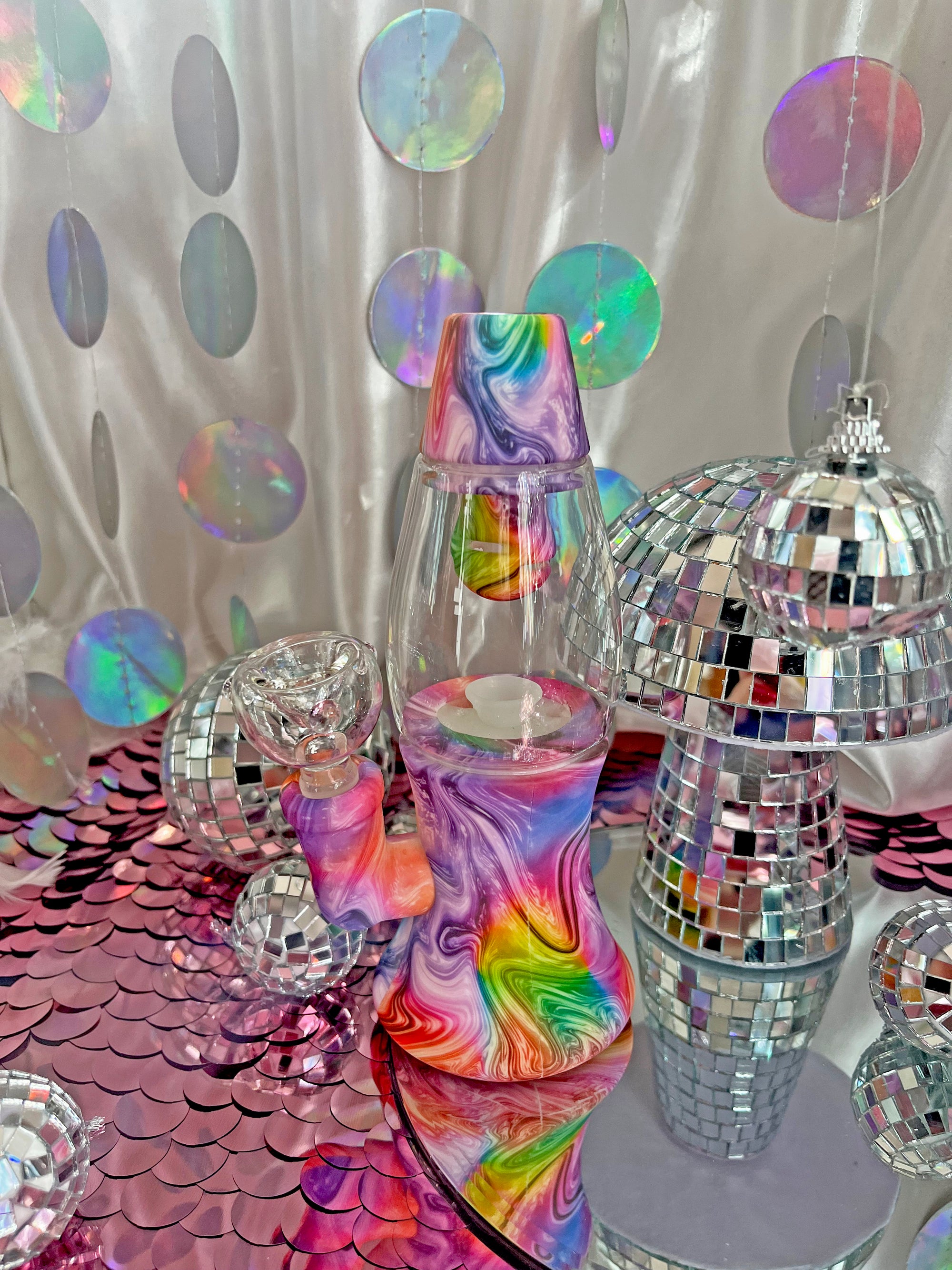 Silicone Lava Lamp Bong – Shop Burning Love