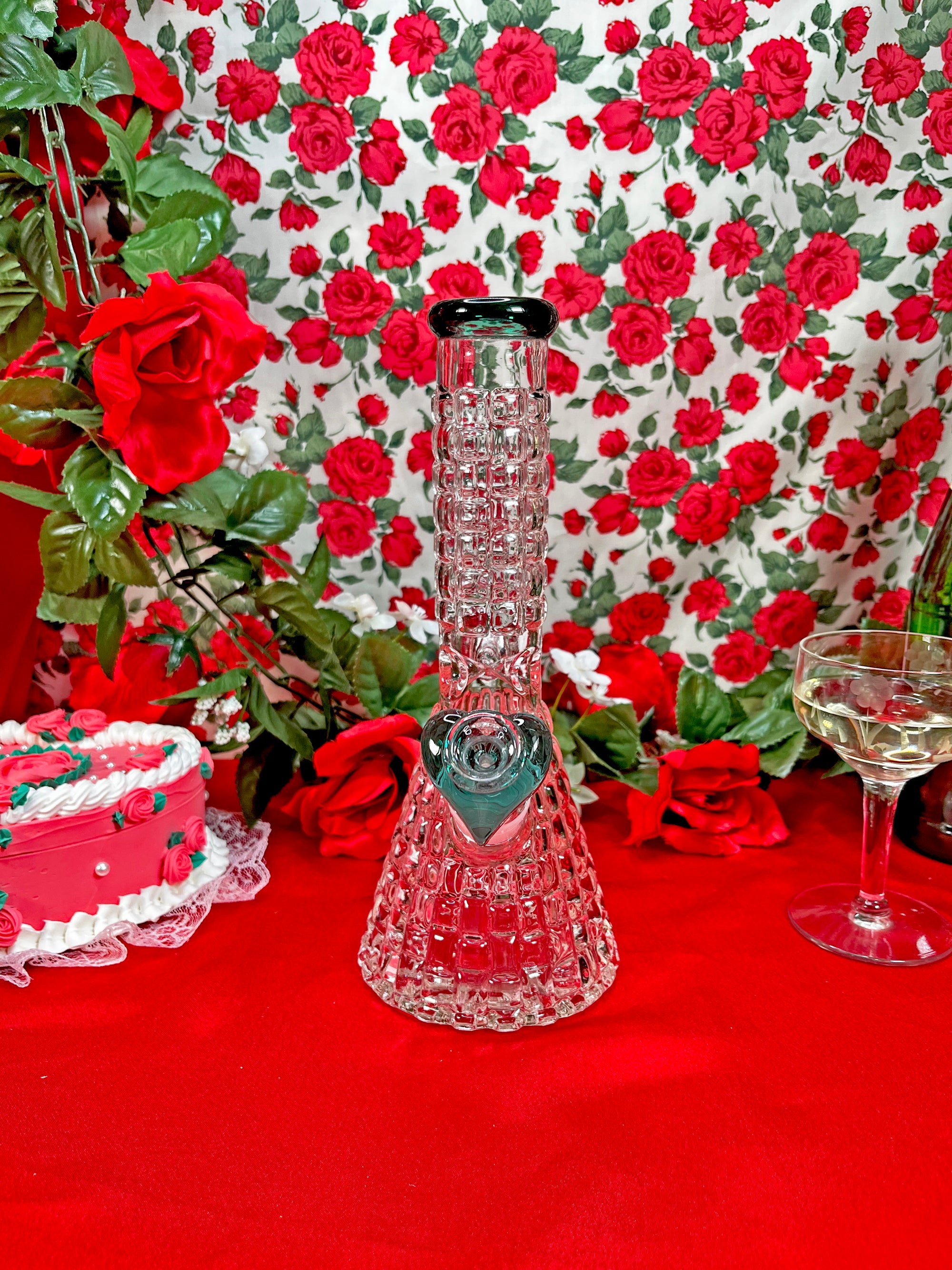 Love Bomb Bong- Teal – Shop Burning Love