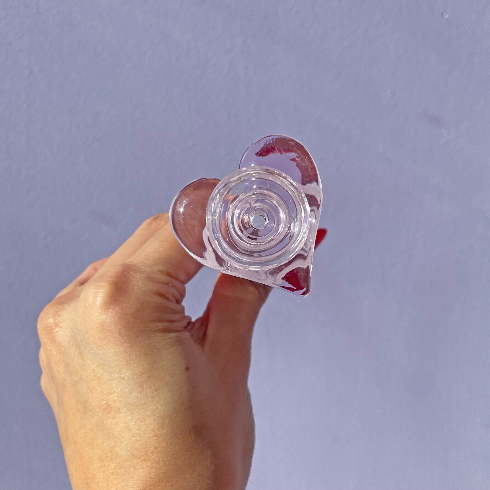 Heart Water Pipe- Pink – Shop Burning Love