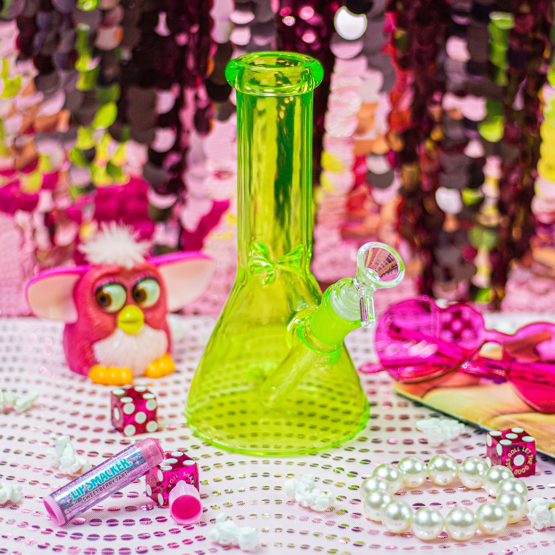 Slimed! Beaker Bong – Shop Burning Love
